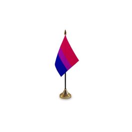 Buy Bi-Pride Small Table Flag | Midland Flags