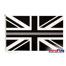 Buy Union Jack Thin Grey Line DuraFlag Premium Quality Flag | Midland Flags