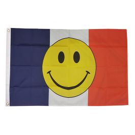 Buy France Smiley Face Flag | Midland Flags