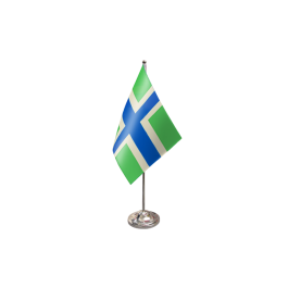 Buy Gloucestershire (New) Satin Table Flag | Midland Flags