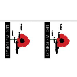 Buy Lest We Forget (RAF) Giant Bunting | Midland Flags