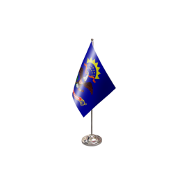 Buy North Dakota Satin Table Flag | Midland Flags