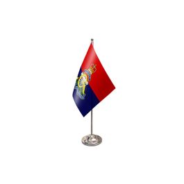 Buy Royal Artillery Regiment Satin Table Flag | Midland Flags